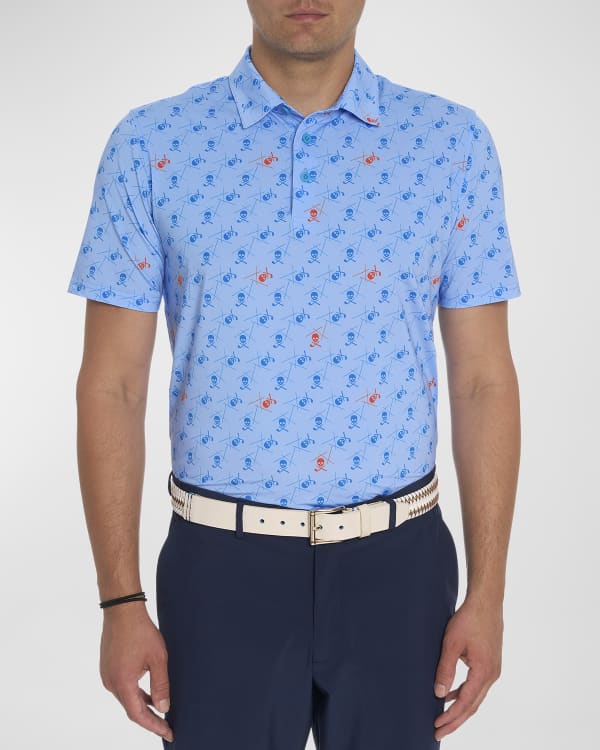 Robert Graham Men's Syfy Performance Polo Shirt | Neiman Marcus
