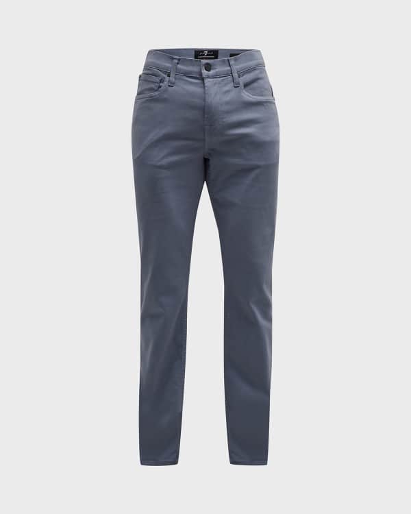 PAIGE Men's Fraser Stretch Twill Cuffed Pants | Neiman Marcus