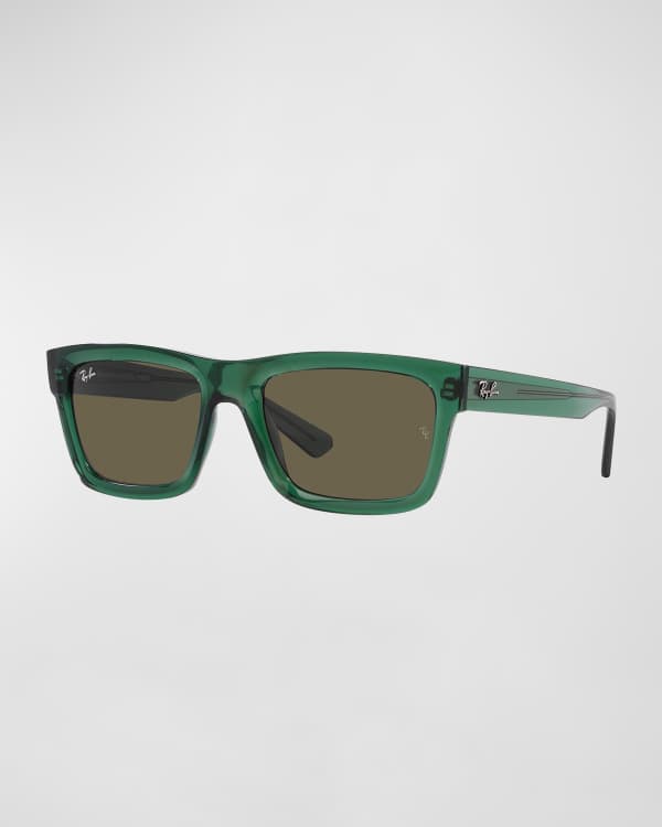 Ray-Ban Men's New Wayfarer 58mm Flat-Top Plastic Sunglasses | Neiman Marcus