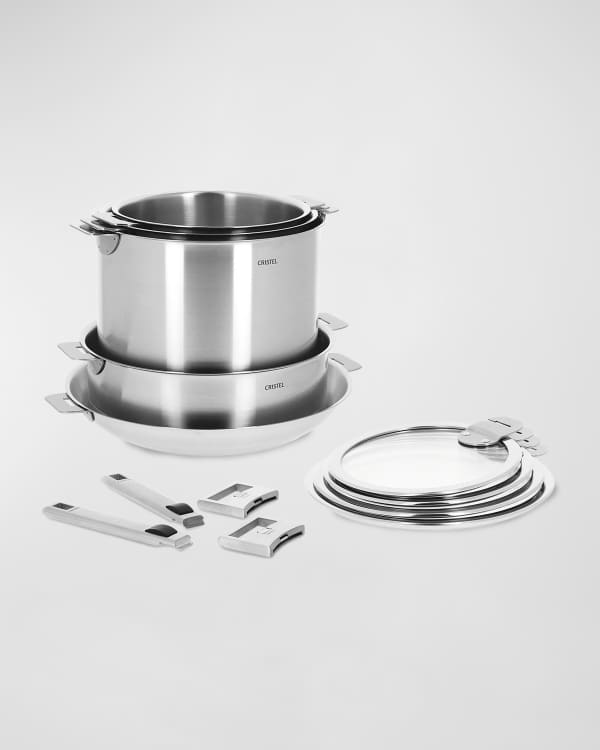 Hestan Thomas Keller Insignia Commercial Clad Stainless Steel 14-Piece ...