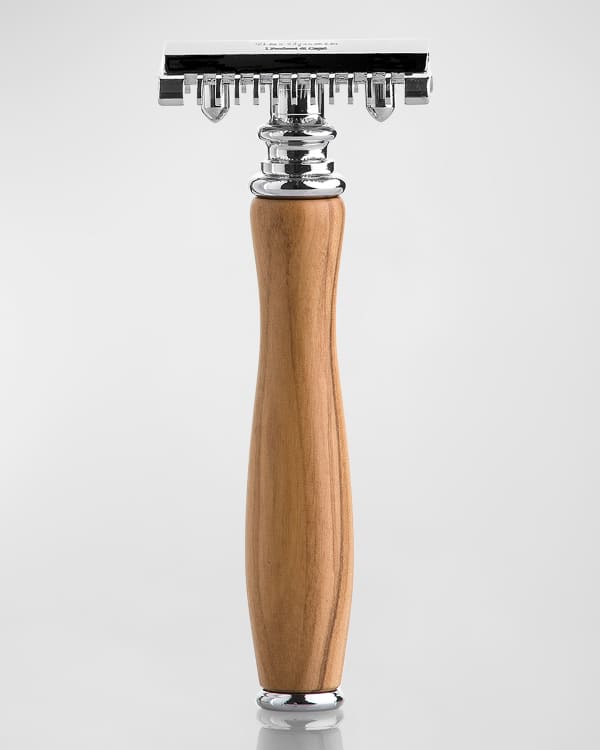 C.O. Bigelow Men's Double Edge Safety Razor | Neiman Marcus