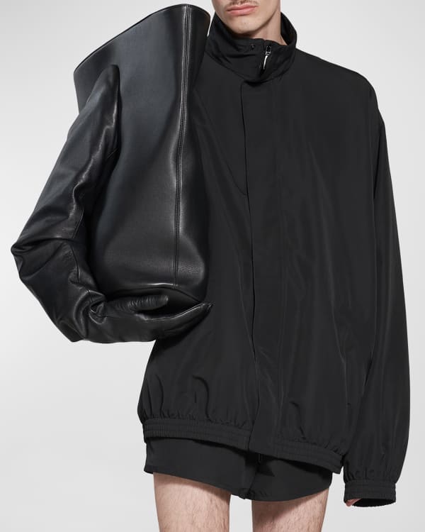 Versace Men's Greca Track Jacket | Neiman Marcus