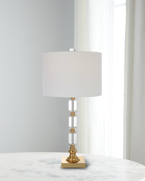 Stacked Acrylic Table Lamp | Neiman Marcus