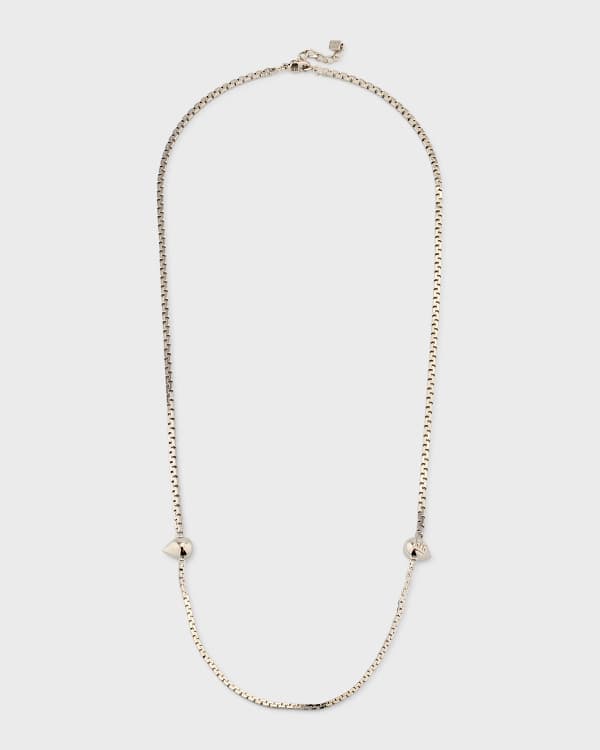 Givenchy Men's ID Logo Chain Necklace | Neiman Marcus