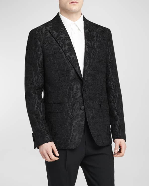 Versace Men's Baroque Tuxedo Jacket | Neiman Marcus