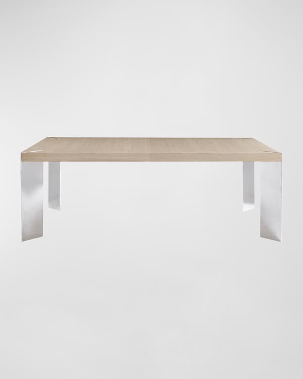 Bernhardt Stratum Dining Table with Two Leaves | Neiman Marcus