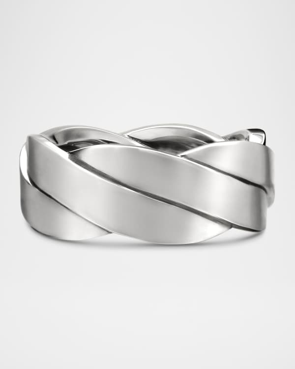 David Yurman Men's Cairo Wrap Band Ring in 18K Gold, 12mm | Neiman Marcus