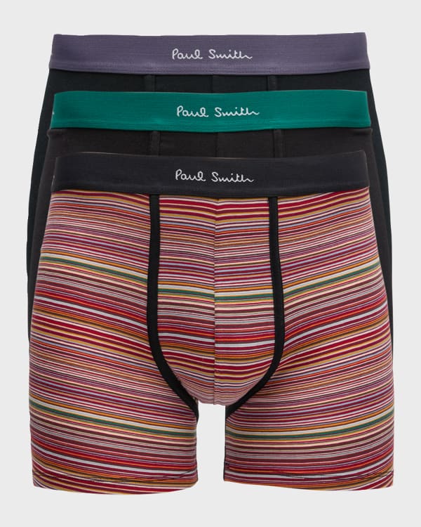 Paul Smith Men's 5-Pack Organic Cotton Trunks | Neiman Marcus