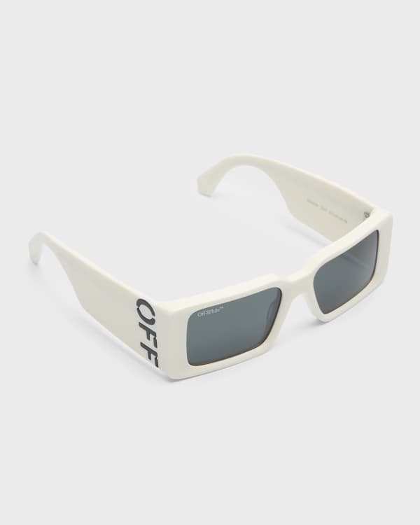 Off-White Men's Big Wharf Shield Sunglasses | Neiman Marcus