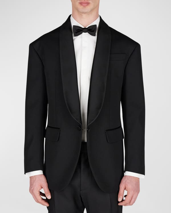 Versace Men's Metallic Tuxedo Jacket | Neiman Marcus