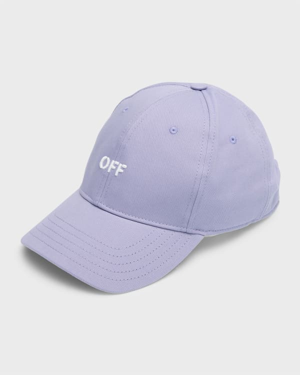 Off-White Drill Embroidered Logo Baseball Cap | Neiman Marcus