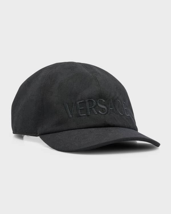 Versace Men's Embroidered Logo Baseball Hat | Neiman Marcus