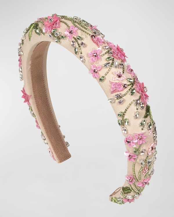 Jennifer Behr Mimi Embellished Headband Neiman Marcus