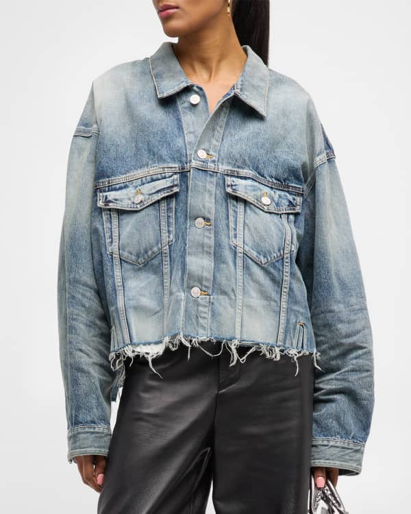 THE ROW Ness Denim Jacket | Neiman Marcus