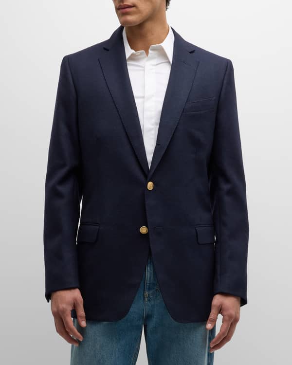 Amicale Men's Wool Sweater Blazer | Neiman Marcus