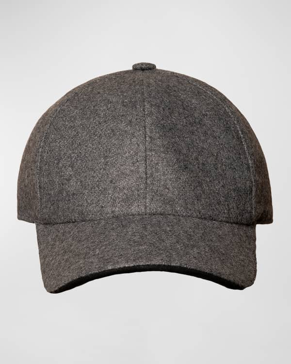 Ferragamo Men's Double Gancini Logo Baseball Cap | Neiman Marcus