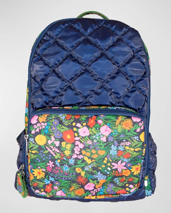 Light+Nine Kid's Little Miss Perforated Backpack | Neiman Marcus