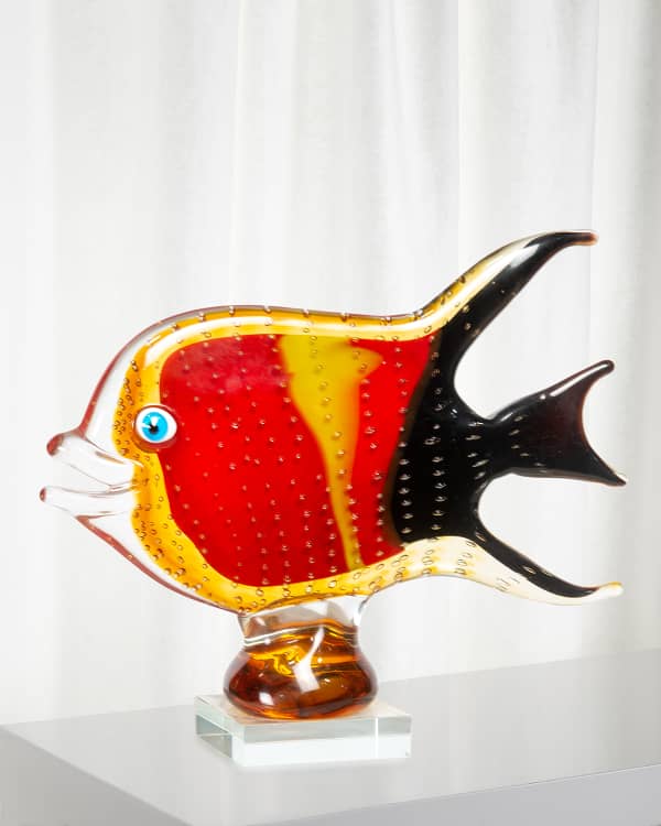 Dale Tiffany Astola Fish Art Glass Figurine | Neiman Marcus