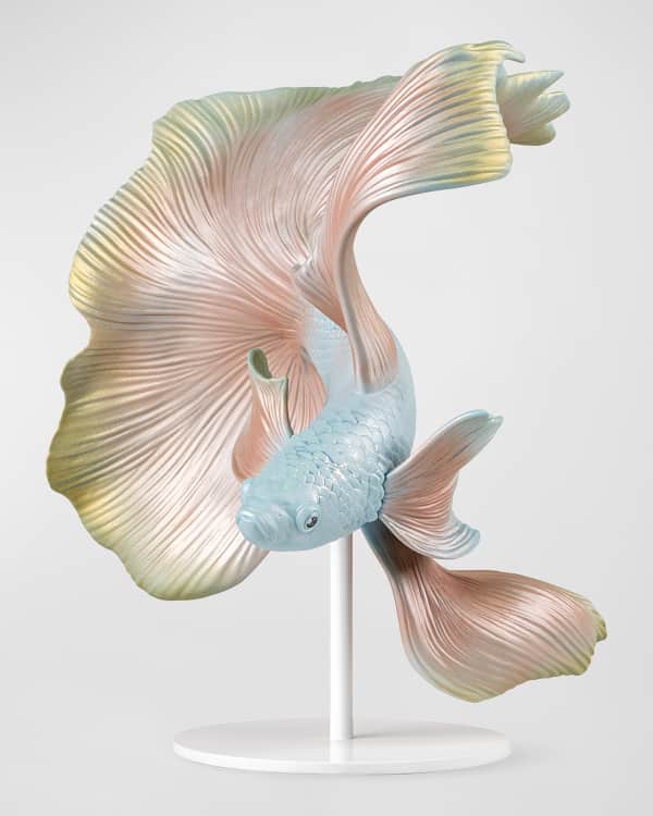 Lladro Betta Fish Sculpture - Right | Neiman Marcus