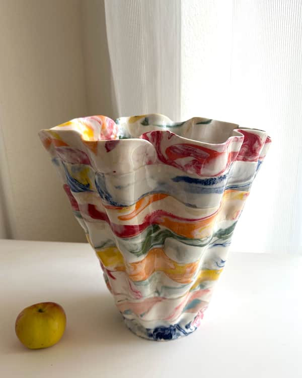 Luisa Maisel Colorful Confinement Glossy Vase 25 Neiman Marcus