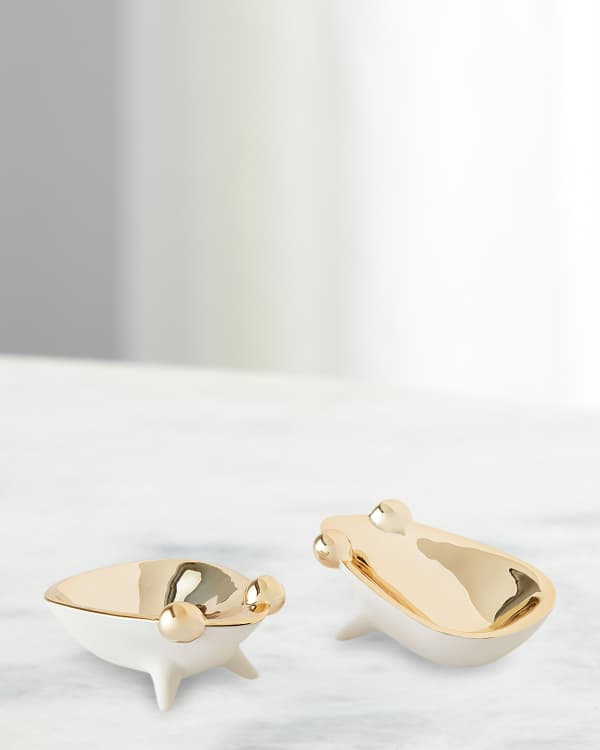 Jonathan Adler Fish Salt & Pepper Cellars | Neiman Marcus