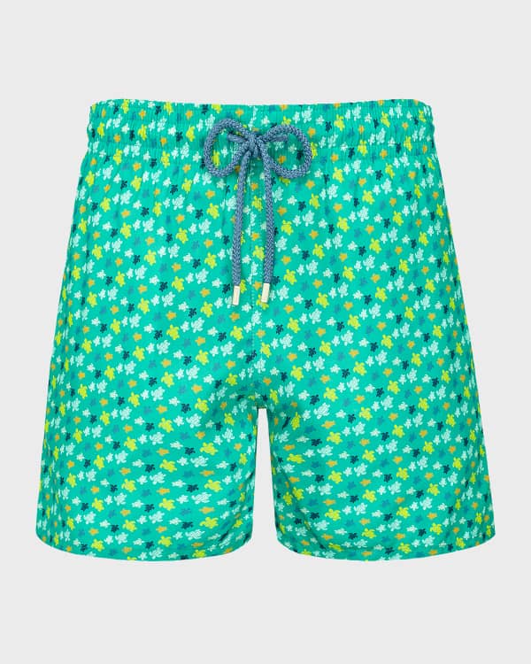 Vilebrequin Men's Tortues Hypnotiques Swim Trunks | Neiman Marcus