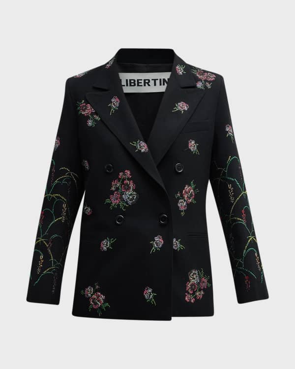 Libertine Hotch Potch Crazy Quilt Crystal Jacket | Neiman Marcus