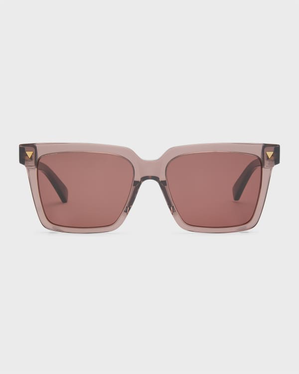 Bottega Veneta Dramatic Acetate Cat-Eye Sunglasses | Neiman Marcus