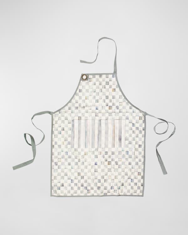 MacKenzie-Childs Courtly Check Bistro Apron | Neiman Marcus