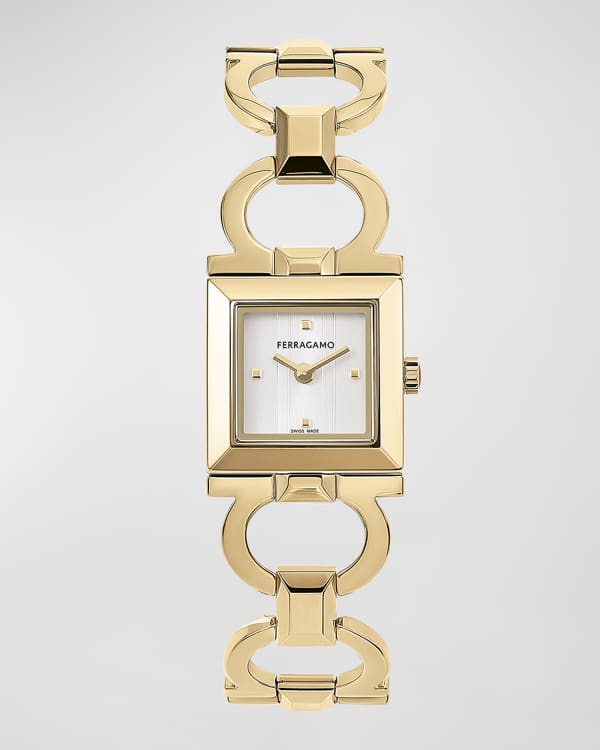 Ferragamo Double Gancini Mini Bracelet Watch | Neiman Marcus