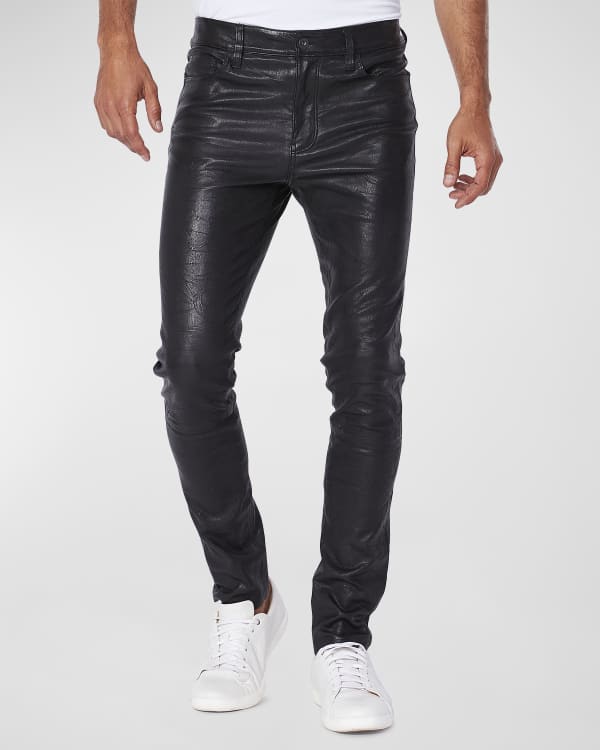 PAIGE Men's Fraser Stretch Twill Cuffed Pants | Neiman Marcus
