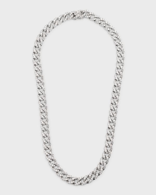 ZYDO Mosaic 18k White Gold Diamond Pendant Necklace, 1.28tcw | Neiman ...