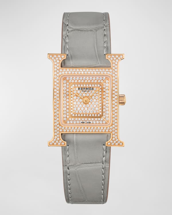 Hermes Heure H Watch, Small Model, 25 mm | Neiman Marcus