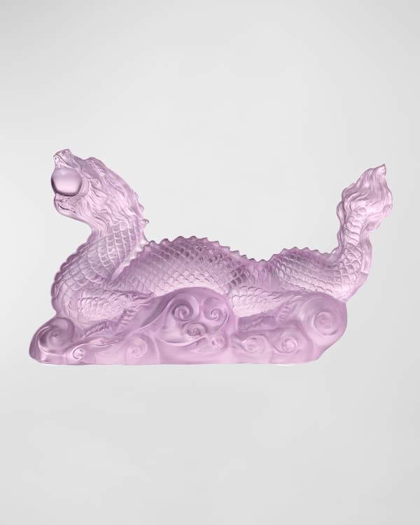 Lalique Dragon Tianlong Sculpture, Clear | Neiman Marcus