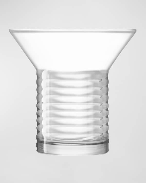 LSA Sculpt 9" Vase/Lantern, Clear | Neiman Marcus