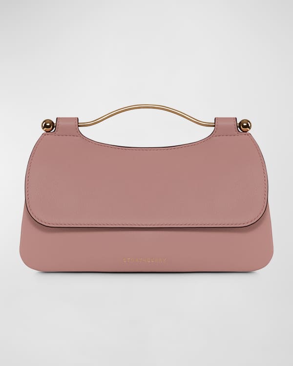 STRATHBERRY Trinity Mini Tricolor Leather Top-Handle Bag | Neiman Marcus