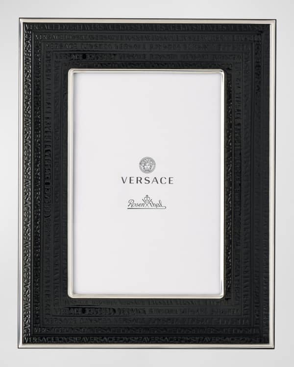 Versace Silver & Gold Photo Frame, 4" x 6" | Neiman Marcus