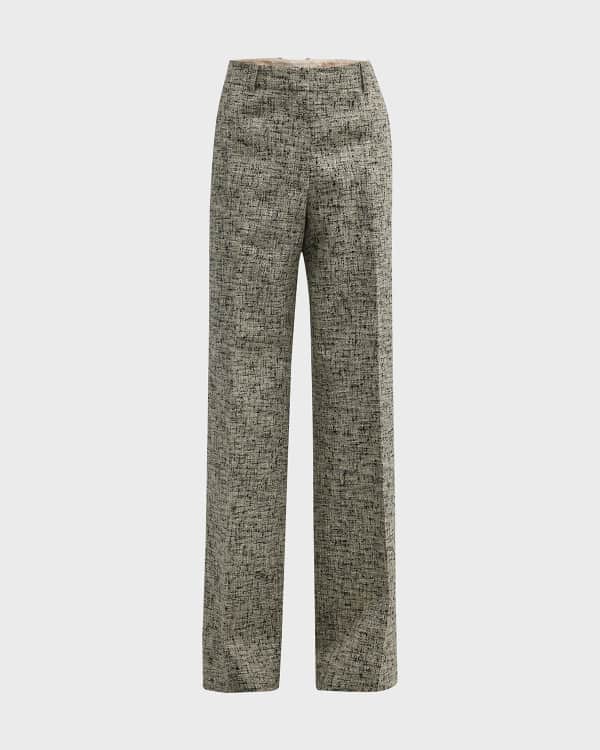 Lafayette 148 New York Gates Straight-Leg Pants | Neiman Marcus