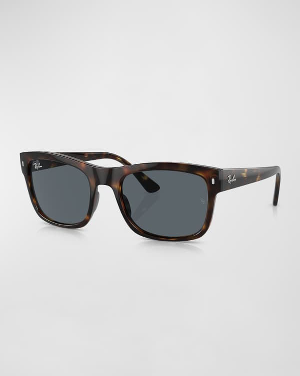 Ray-Ban Men's Half-Rim Square Sunglasses | Neiman Marcus