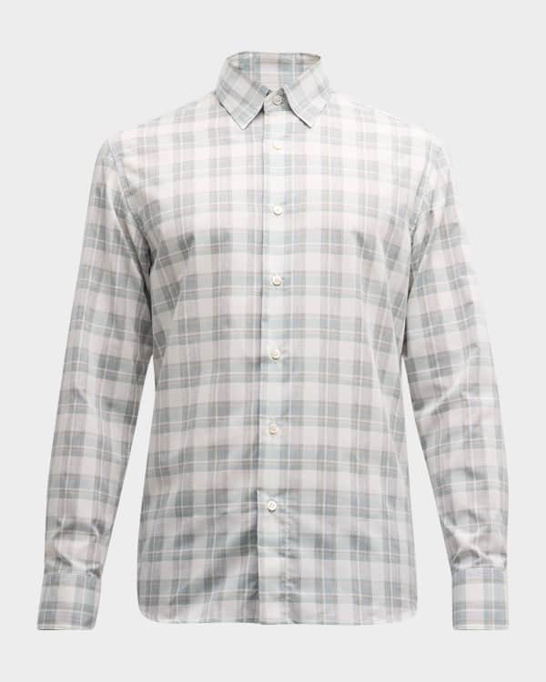 PRPS Men's Plaid Flannel Button-Down Shirt | Neiman Marcus