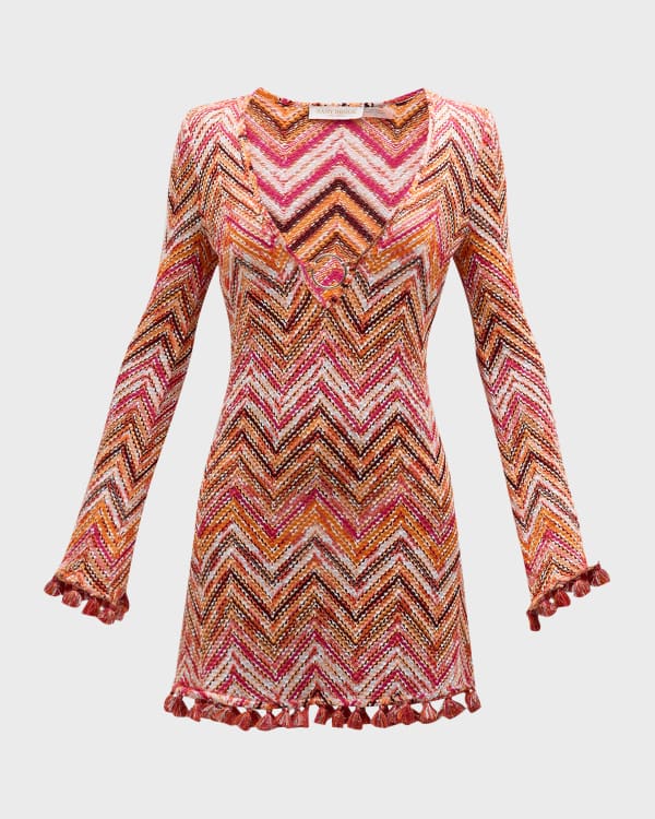 Ramy Brook Cassie Sequin Knit Mini Dress Neiman Marcus
