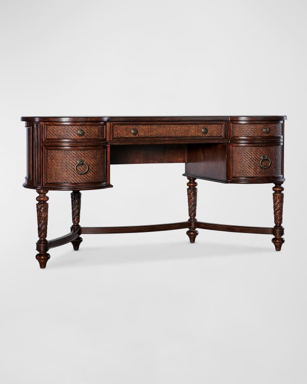 MacKenzie-Childs Pretty As A Bow Writing Desk | Neiman Marcus