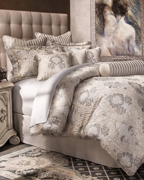 Michael Amini Elizabeth 12-Piece Queen Comforter Set | Neiman Marcus