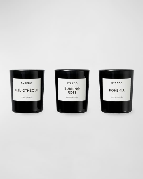 Byredo La Mini Selection Gourmande Candle Set, 3 x 2.4 oz. | Neiman Marcus