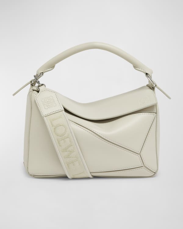 Loewe Puzzle Mini Top-Handle Bag in Leather | Neiman Marcus