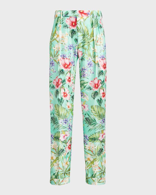 Ralph Lauren Purple Label Men's Gregory Hand-Tailored Flannel Trousers ...