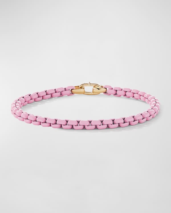 David Yurman DY Madison Chain Bracelet in Silver with 18K Gold, 5.5mm ...