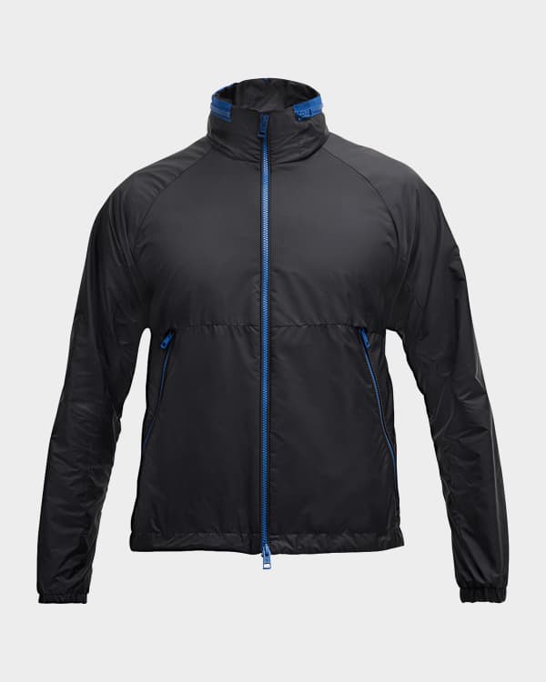 Versace Men's Greca Track Jacket | Neiman Marcus