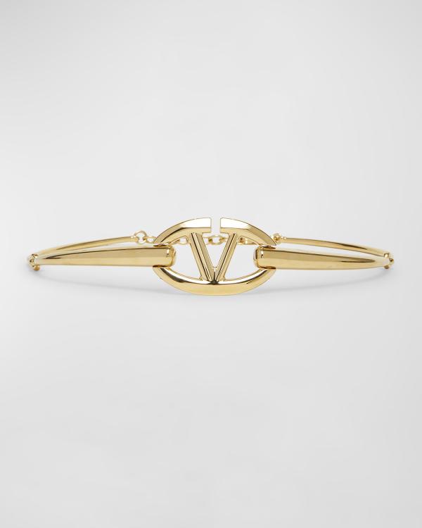 Dolce&Gabbana Interlocking DG Multi-Logo Chain Belt | Neiman Marcus