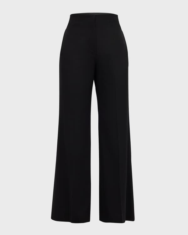 Avenue Montaigne Bellini Stretch Flare Pants | Neiman Marcus